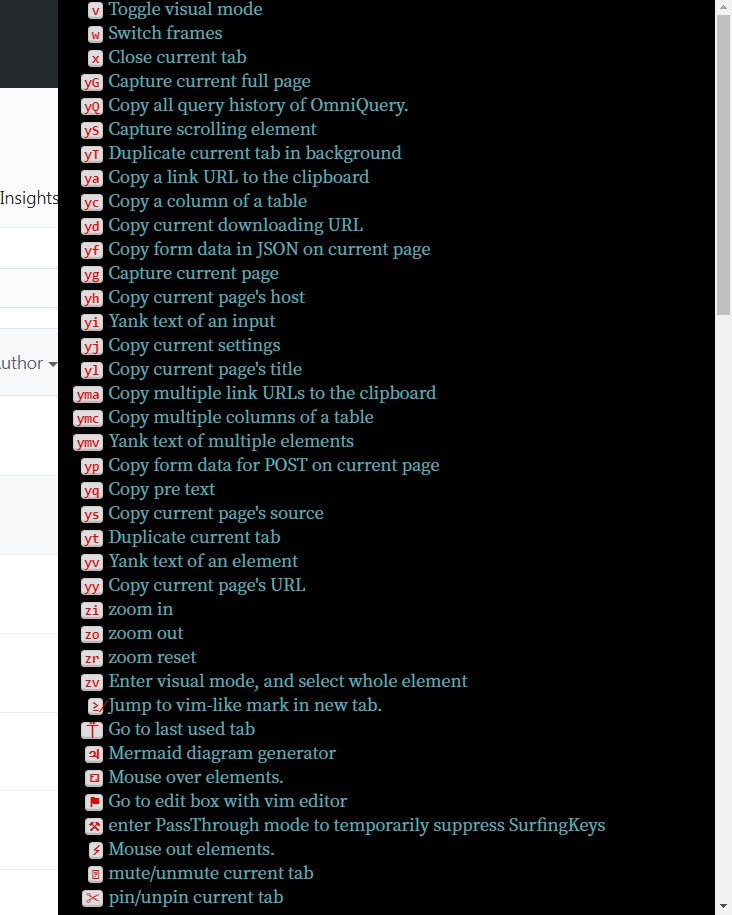 hints get out · Issue #1423 · brookhong/Surfingkeys · GitHub