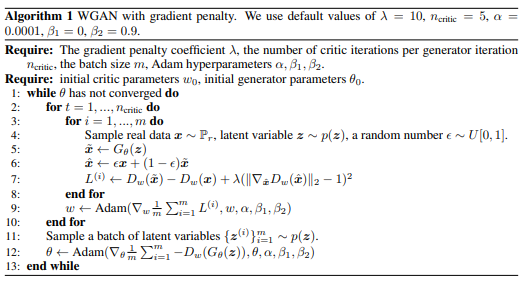 WGAN-GP Example uses normal noise instead of uniform noise as it is ...
