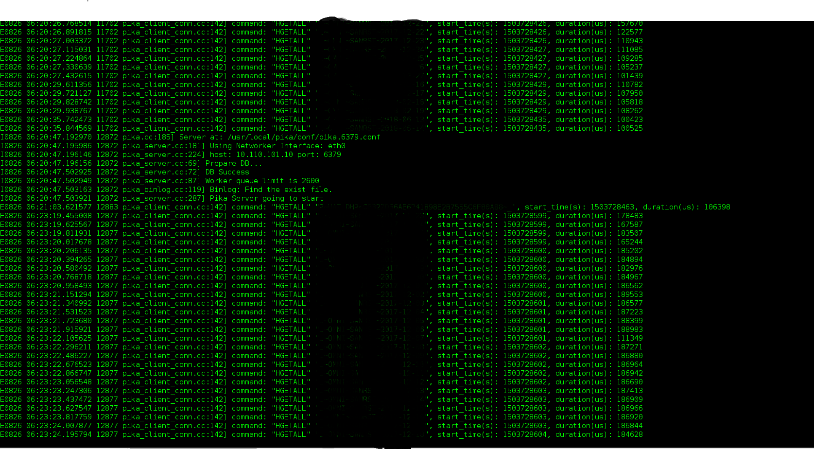 pika内存使用过多 · Issue #177 · OpenAtomFoundation/pikiwidb · GitHub