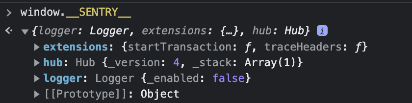 Sentry Starttransaction Returns Undefined In A Production Build For Chrome Extension Environment