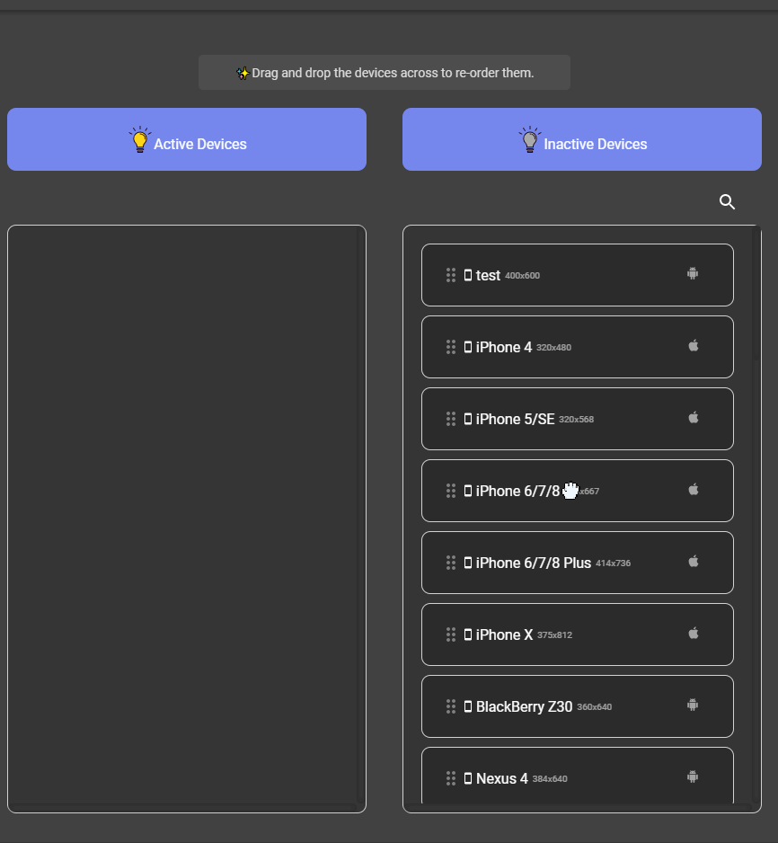 Inactive Devices list keep reordering itself · Issue #234 ...
