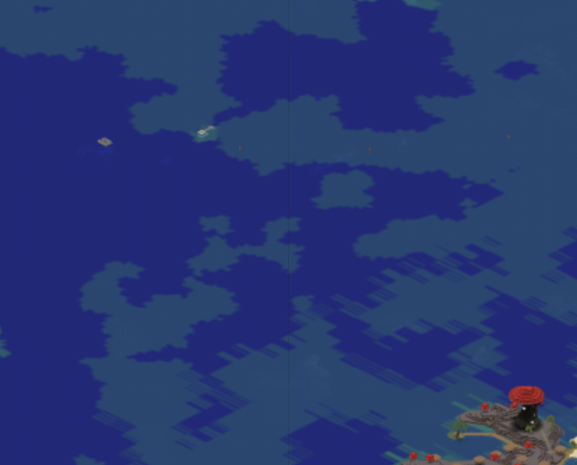 Strange dithering in all biomes (water, forrest) since 1.15 · Issue ...