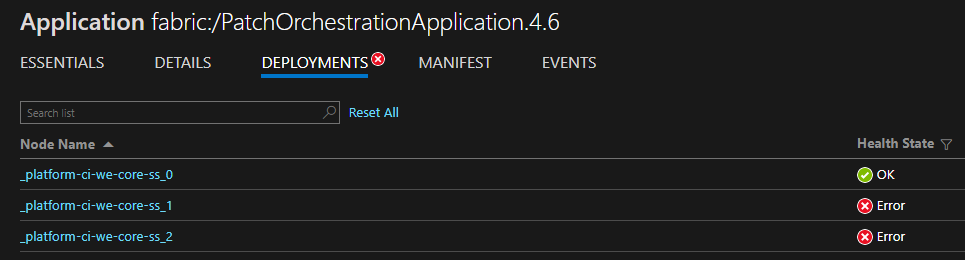 v1.4.6 release sfpkg is failing to deploy · Issue #73 · microsoft/Service-Fabric-POA · GitHub