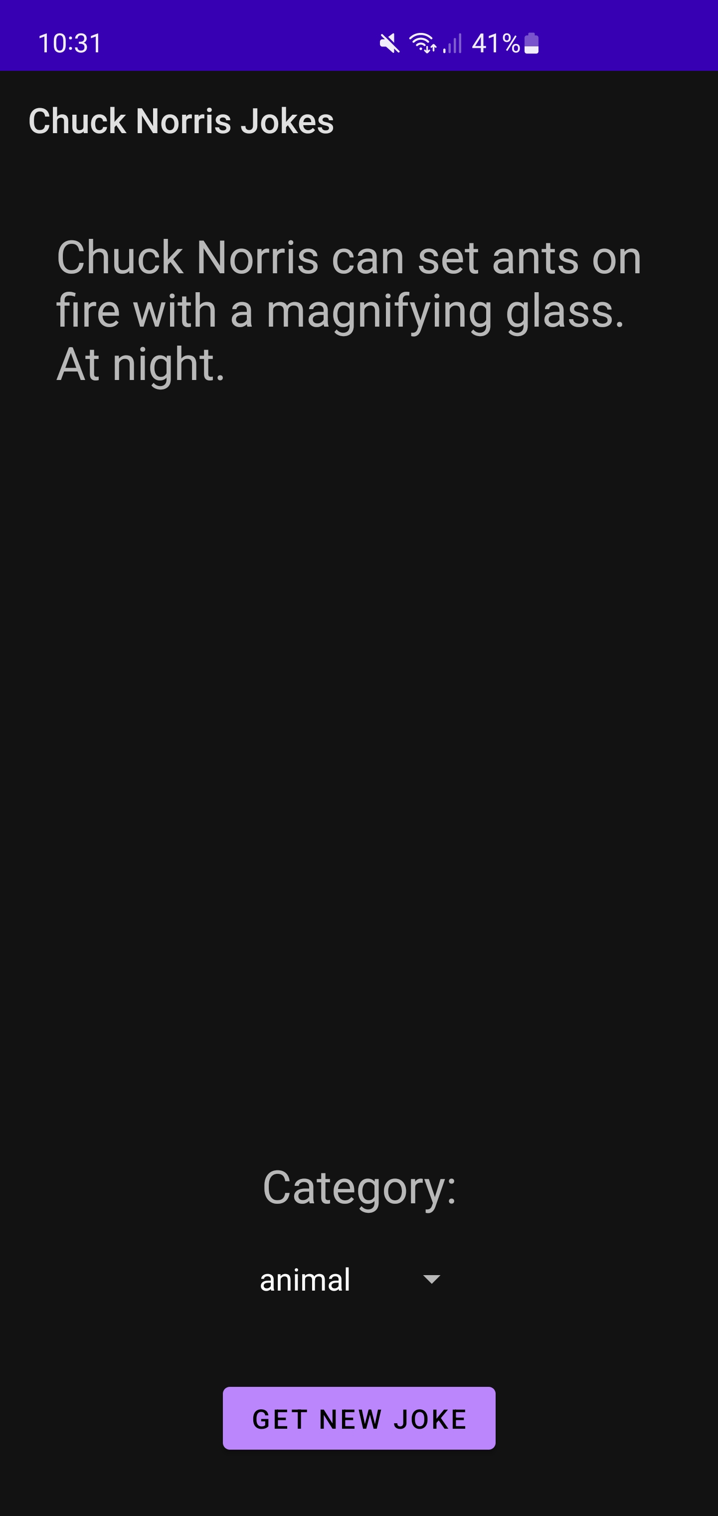 GitHub - peterzelei/ChuckNorrisJokes