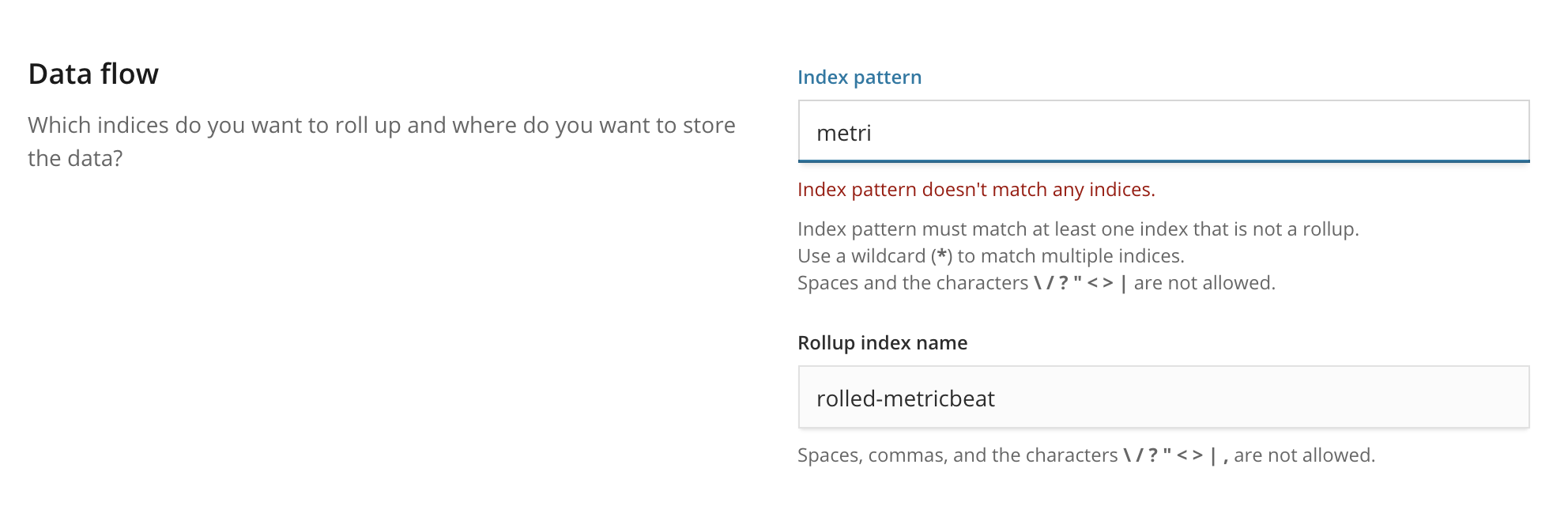 [Rollups] when typing into the index pattern field show suggestions · Issue #25412 · elastic ...