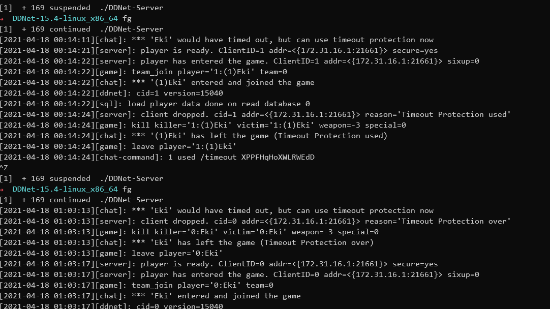 Can we Save player's state during ddos, And restore after ddos end · Issue #3780 · ddnet/ddnet ...