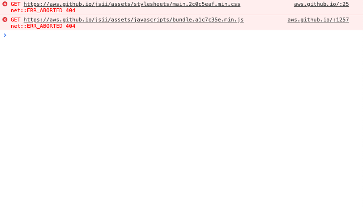 Docs are Broken · Issue #2756 · aws/jsii · GitHub Docs are Broken · Issue #2756 · aws/jsii · GitHub