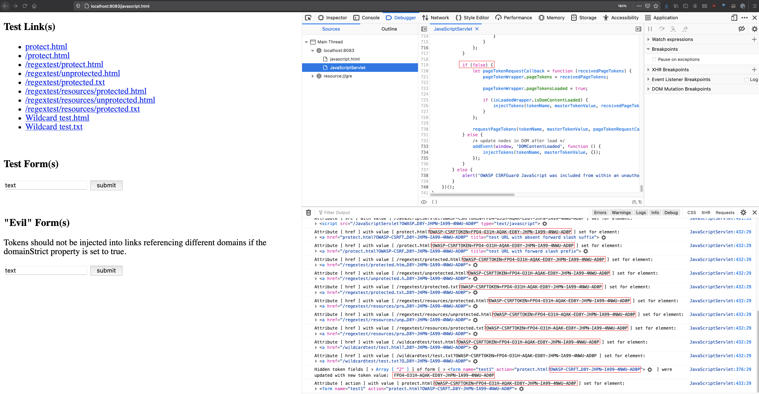 External Config In Js File Wrongly Evaluated · Issue 17 · Owasp Project Csrfguard · Github 6736