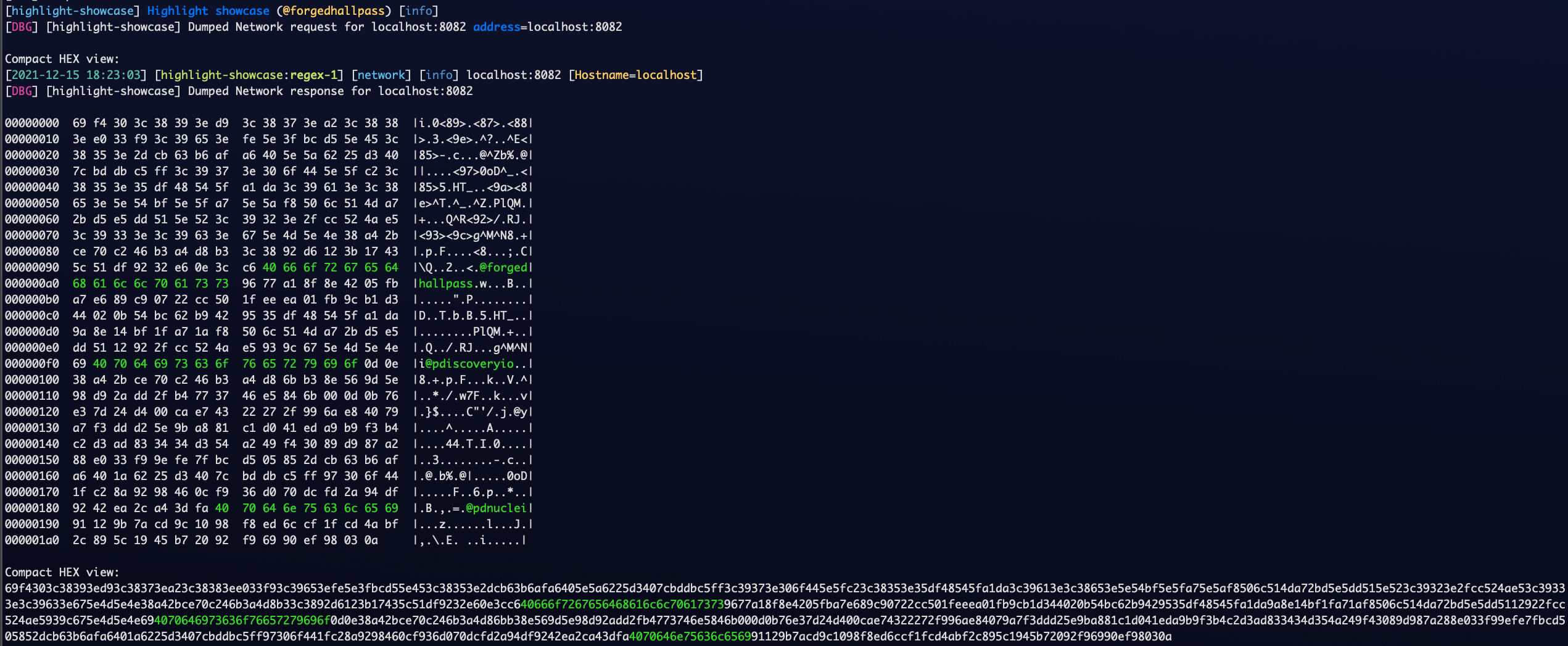 In case of binary data, show a hexadecimal view as well · Issue #1080 ...