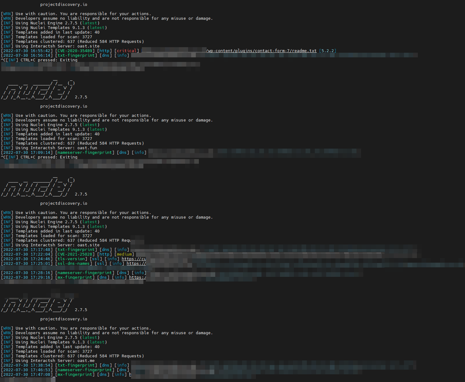 Inconsistent Results · projectdiscovery · Discussion #2376 · GitHub