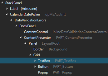 How to get the CalendarDatePicker related Textbox · AvaloniaUI Avalonia · Discussion #13464 · GitHub