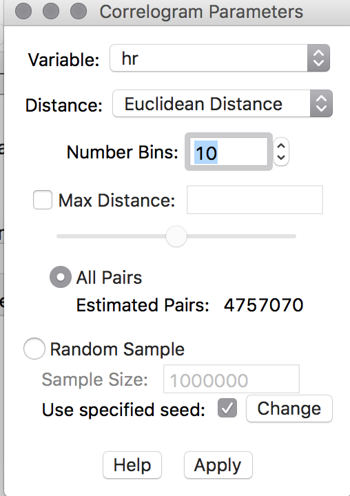 Crash Report: Add time choice to spatial correlogram parameter window? · Issue #1627 ...