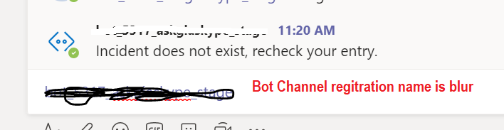 Bot channel registration name is not added before actual value in ...