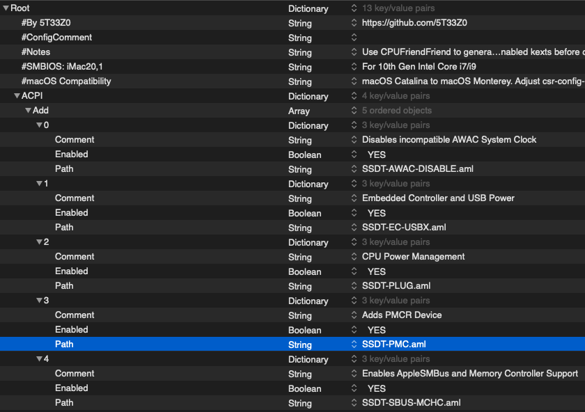 Request to keep "Pre-configured OpenCore Desktop EFI Folders" aligned with Dortania guide ...