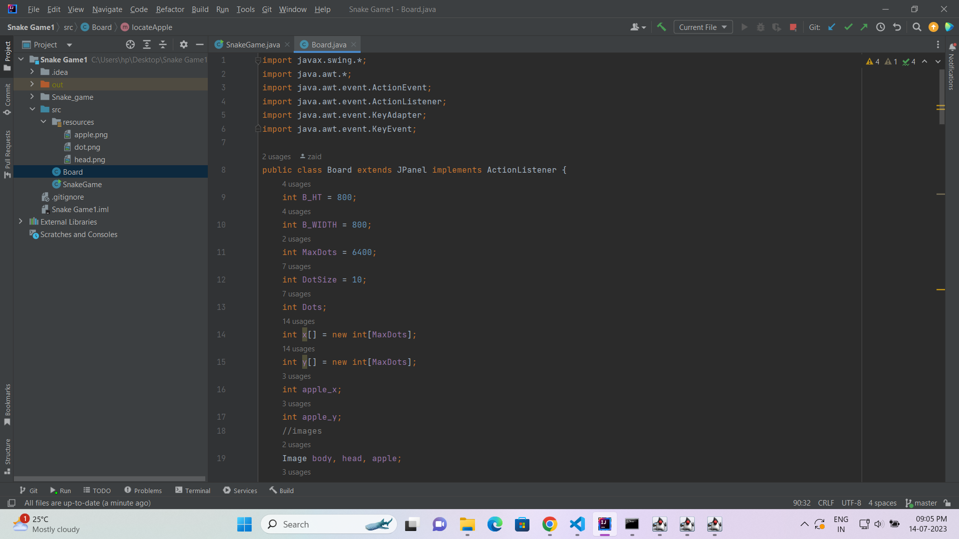 GitHub - Zaid9498/Snake_game: The history of the Snake game goes back ...