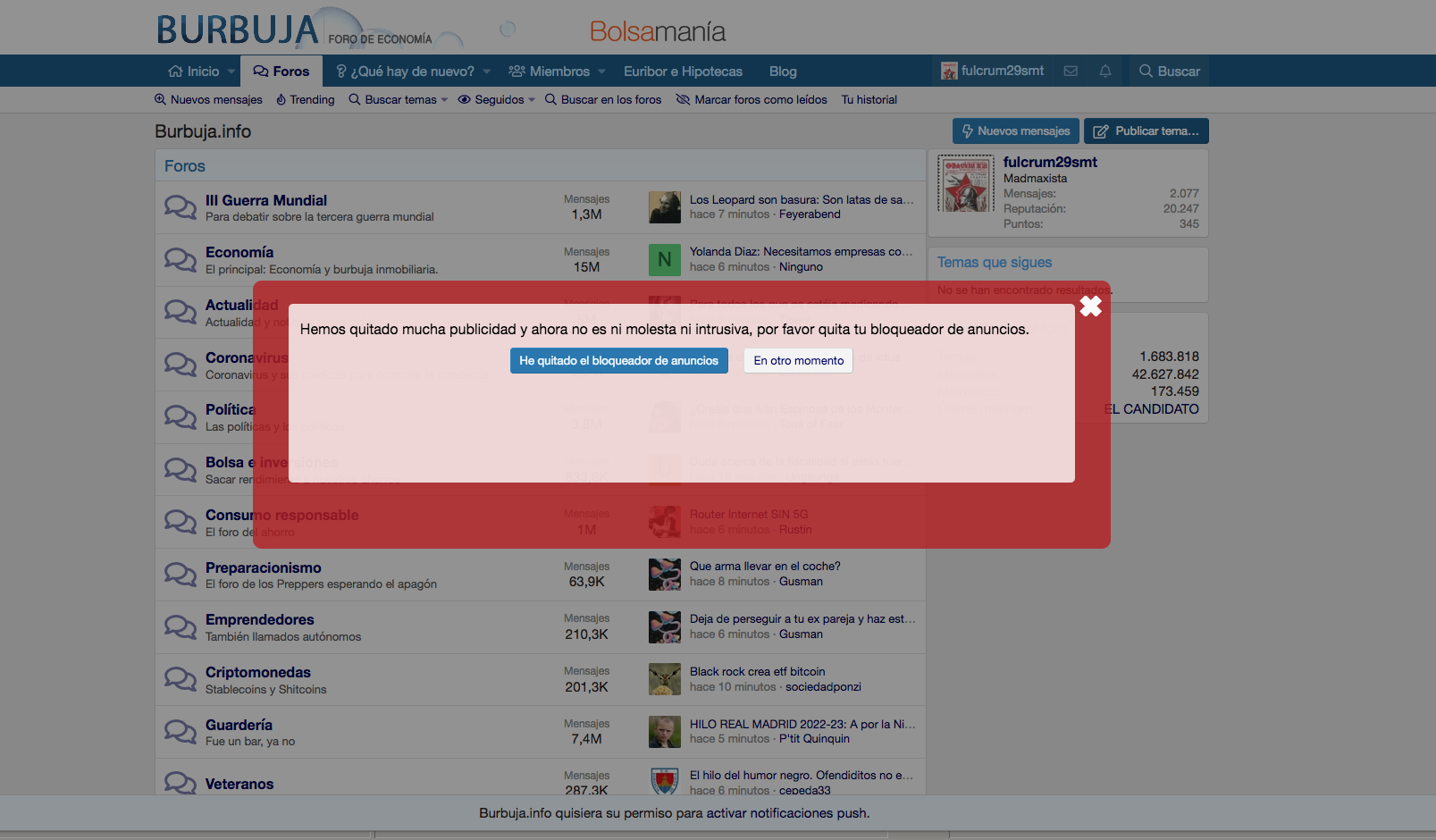 burbuja.info: detection · Issue #18534 · uBlockOrigin/uAssets · GitHub