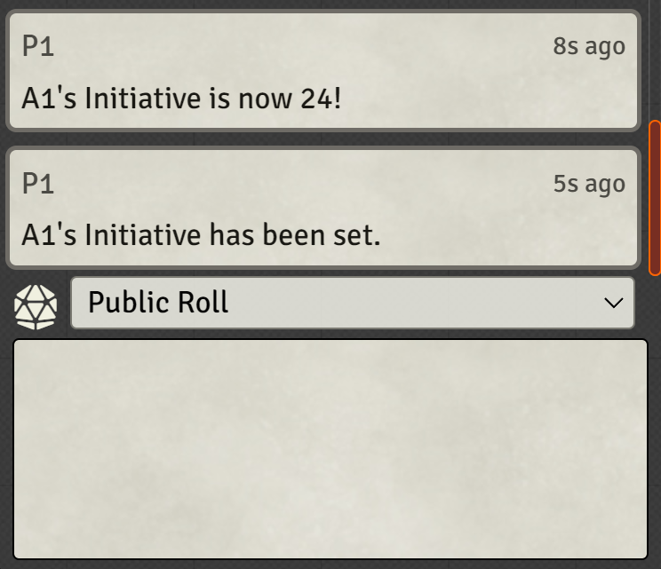Issue: Players are able to see Blind Rolls using the "Use as Initiative" button. · Issue #6030 ...