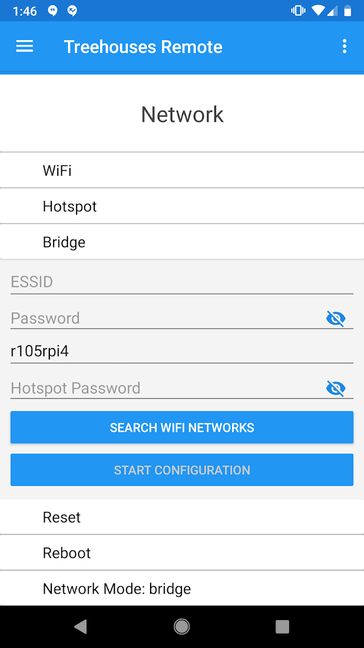 network: move search wifi buttons to tiny icon · Issue #553 · treehouses/remote · GitHub