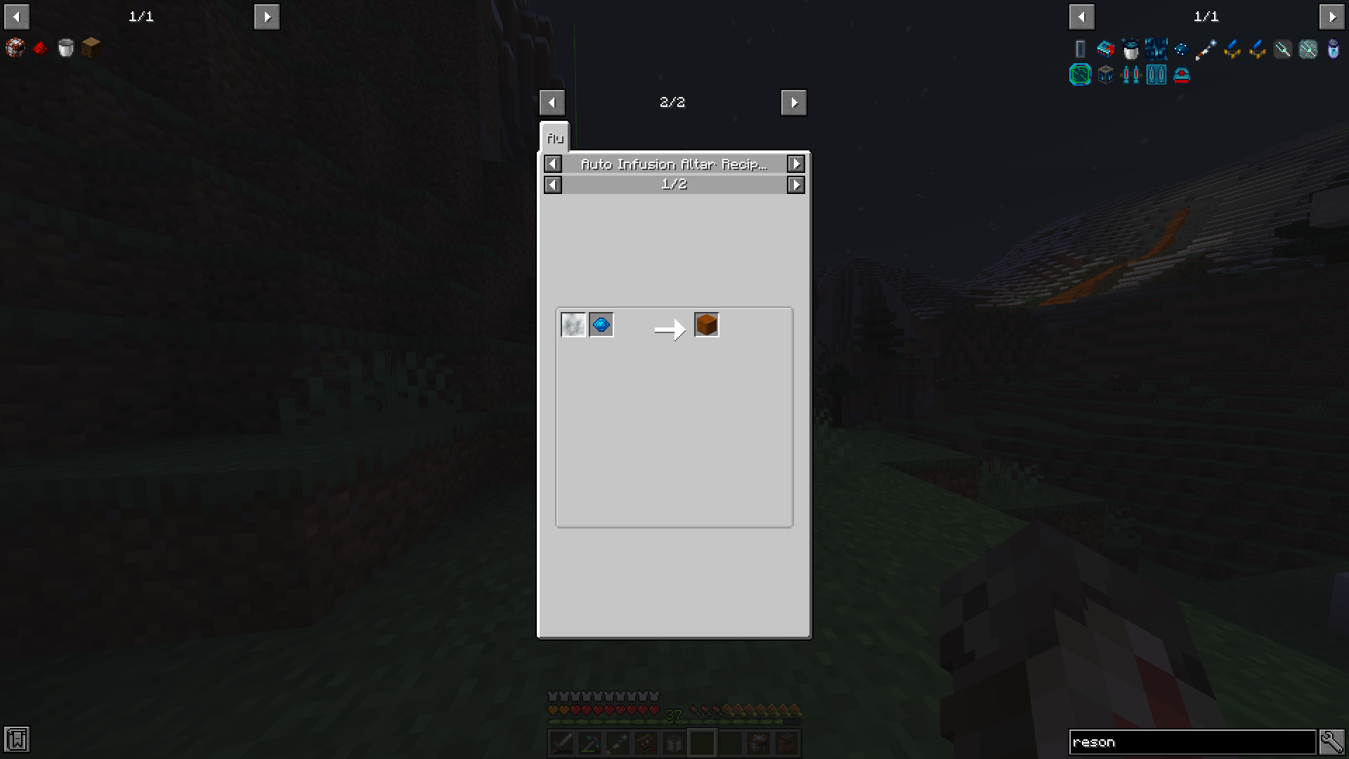 Resonating Gem Recipe Via Auto Infusion Altar Seems Incorrect · Issue 3508 · Ftbteamftb 