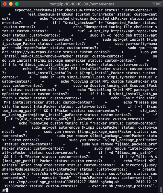 Please Fix The Console Output Of Pcluster Createami · Issue 1562 · Aws Aws Parallelcluster