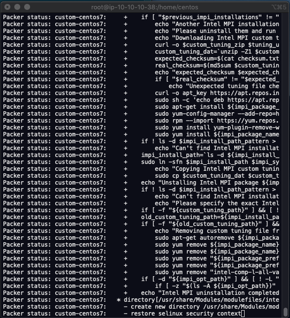 Please Fix The Console Output Of Pcluster Createami · Issue 1562 · Aws Aws Parallelcluster