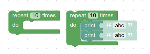 Text fields that are part of a statement input are placed too high · Issue #1100 ...