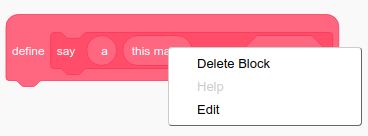 Implement argument reporters for custom block definition · Issue #1110 · scratchfoundation ...