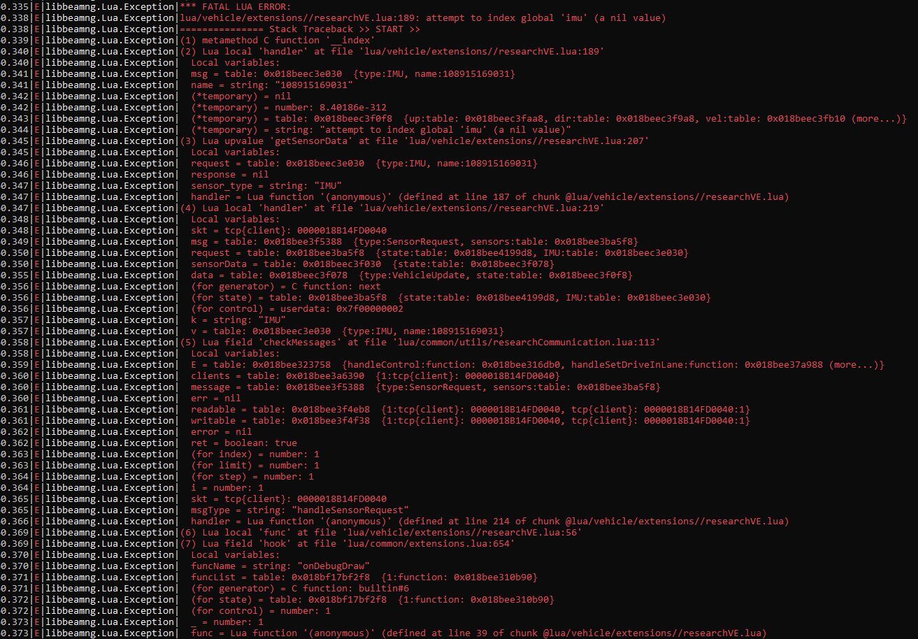 Cannot poll IMU sensor data · Issue #172 · BeamNG/BeamNGpy · GitHub