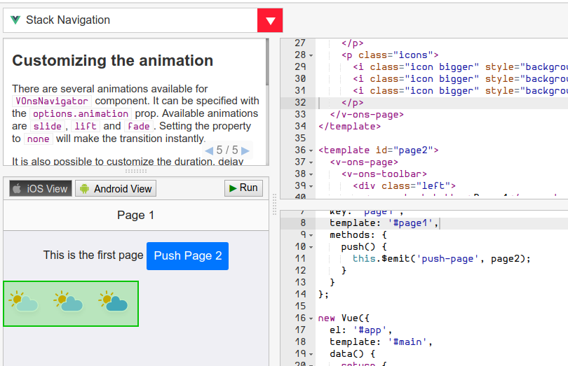 Vue | Navigator issue: non-active pages are hidden but are still rendering · Issue #2286 ...