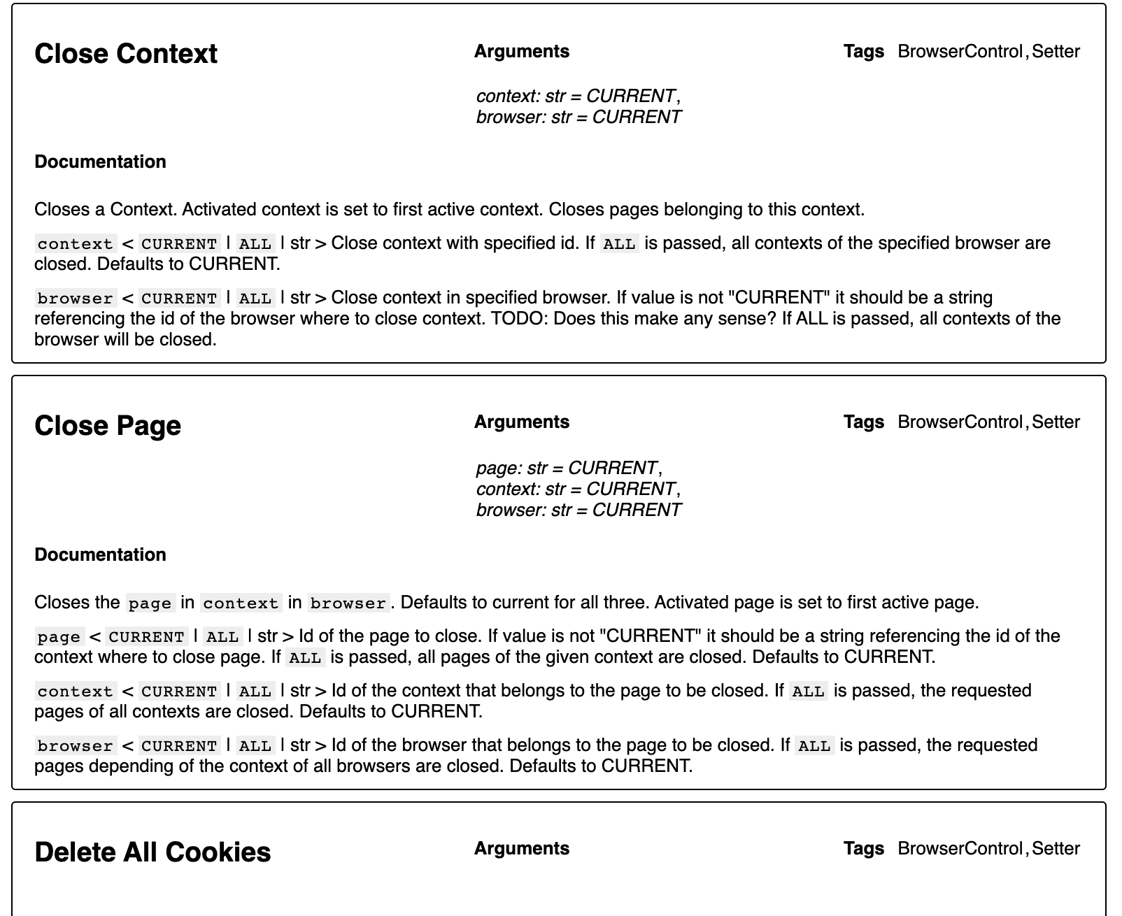 Improving Libdoc Html Output For Mobile · Issue 3656 · Robotframeworkrobotframework · Github