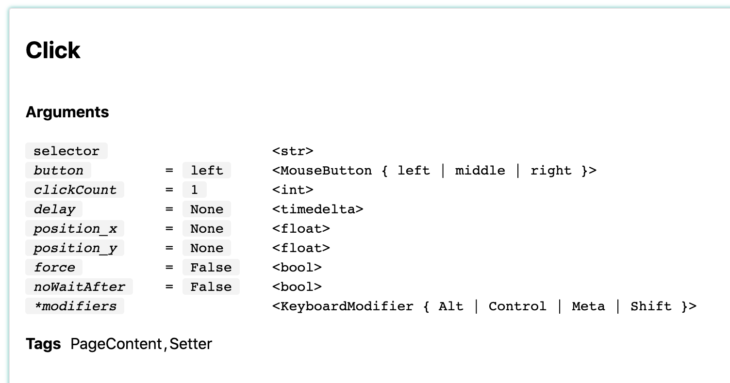 Libdoc should format argument names, defaults and types differently · Issue #3586 ...