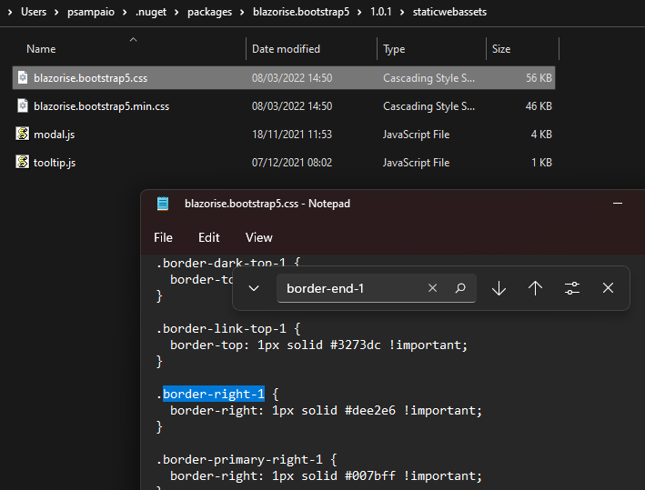 Bootstrap5 provider still includes CSS with right/left instead of start/end · Issue #3592 ...