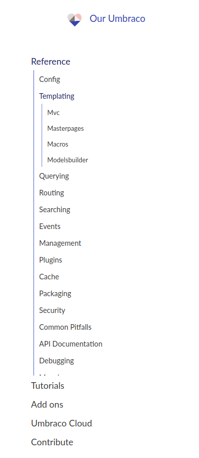 Sidebar Height Issue · Issue 492 · Umbraco Ourumbraco · Github