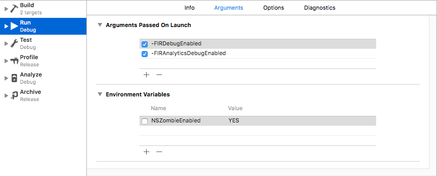 Unable to log in Debug View in Development enviroment · Issue #143 · firebase/firebase-ios-sdk ...