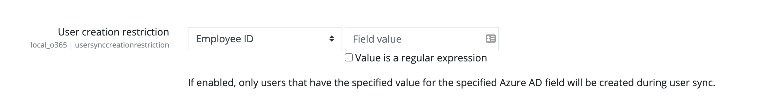 User creation restriction - Employee ID · Issue #2233 · microsoft/o365-moodle · GitHub