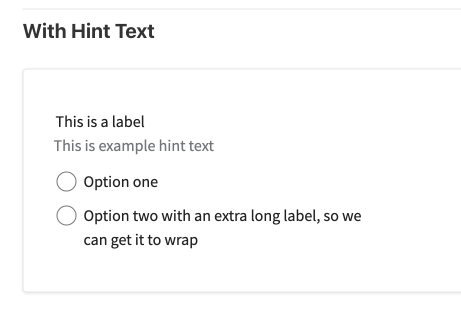 va-radio hint text alignment · Issue #1726 · department-of-veterans ...