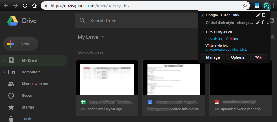 Impossible de communiquer avec la page. https://**docs**.google.com/ · Issue #659 · openstyles ...