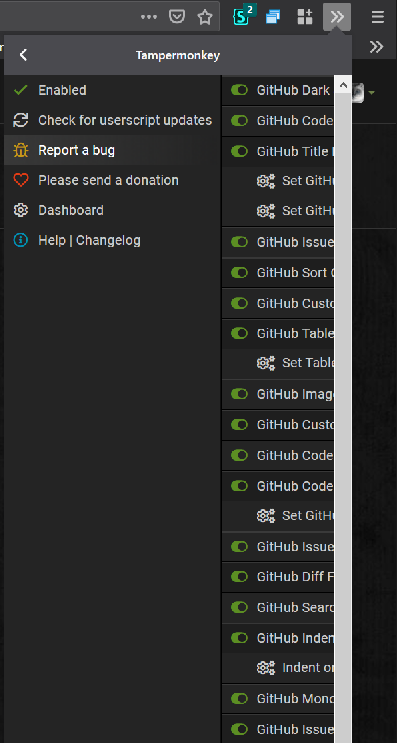 [Firefox] narrow popup · Issue #804 · Tampermonkey/tampermonkey · GitHub