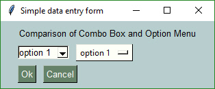 Option Menu Element · Issue #99 · PySimpleGUI/PySimpleGUI · GitHub