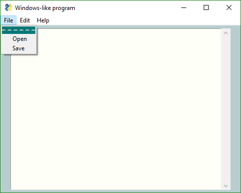 Toolbar buttons (was menubuttons) · Issue #158 · PySimpleGUI ...