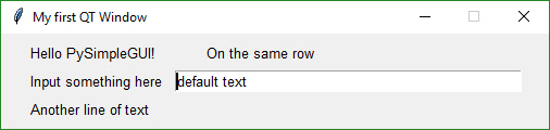 Qt or Android? Which PySimpleGUI is next? · Issue #611 · PySimpleGUI/PySimpleGUI · GitHub