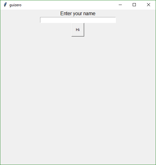 Potential collab with guizero · Issue #1091 · PySimpleGUI/PySimpleGUI ...