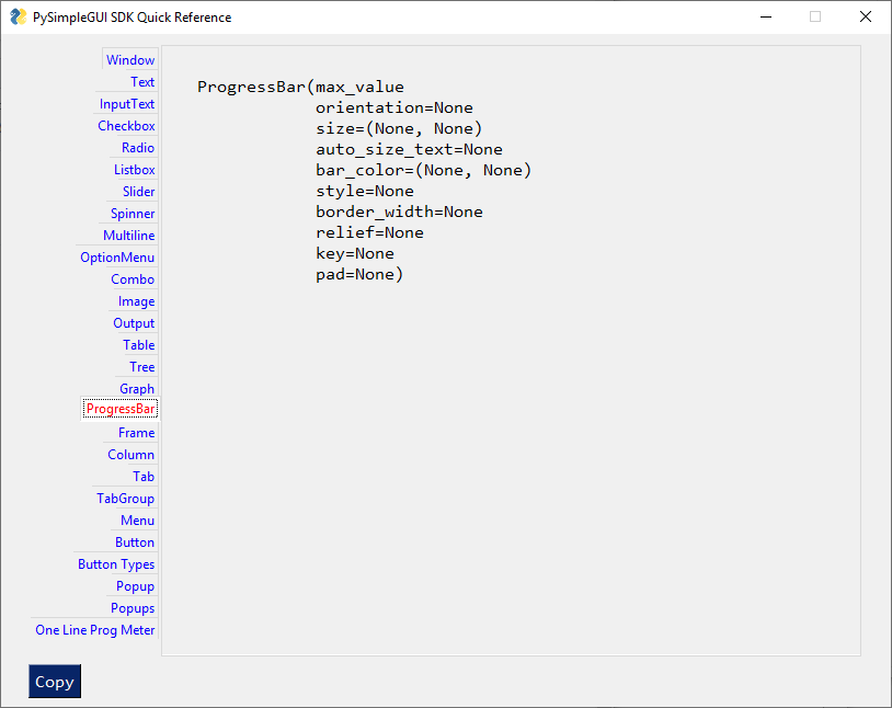 [Docs] Progress Bar Color Changes - explanation of the ProgressBar Element's parameters · Issue ...
