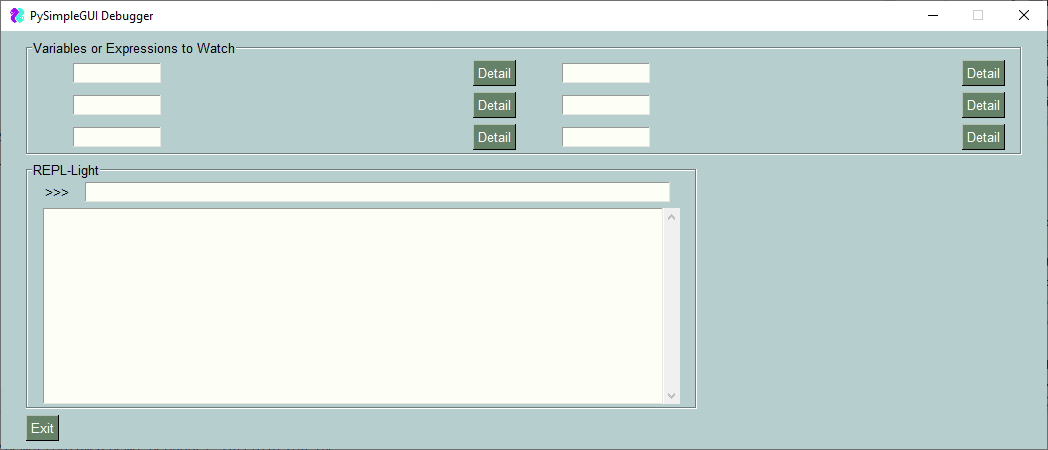[ANNOUNCEMENT - NEW FEATURE] PySimpleGUI Debugger - now called "imwatchingyou" · Issue #1468 ...