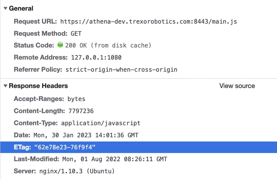 Stale main.js is cached by browser · Issue #5450 · ToolJet/ToolJet · GitHub
