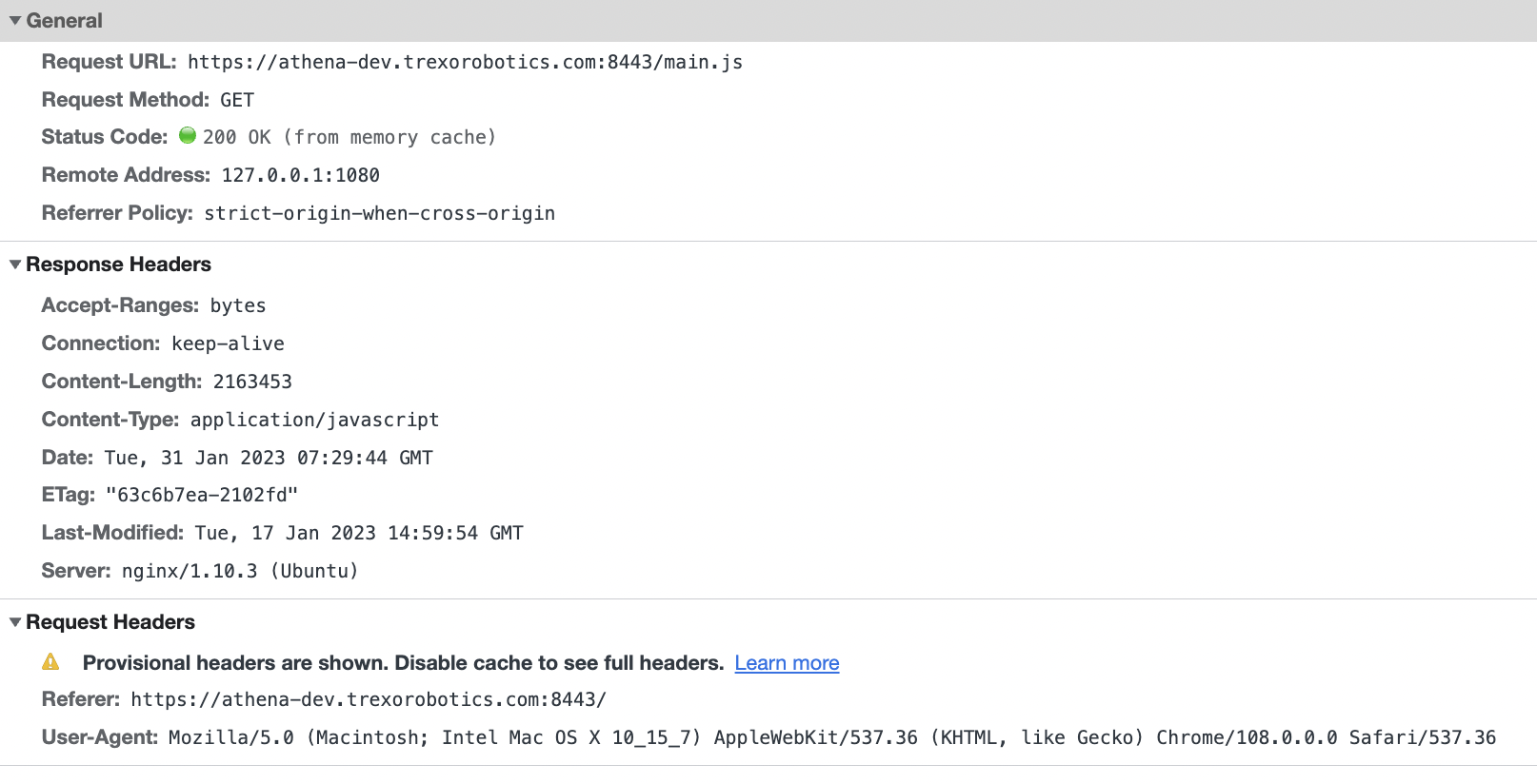 Stale main.js is cached by browser · Issue #5450 · ToolJet/ToolJet · GitHub