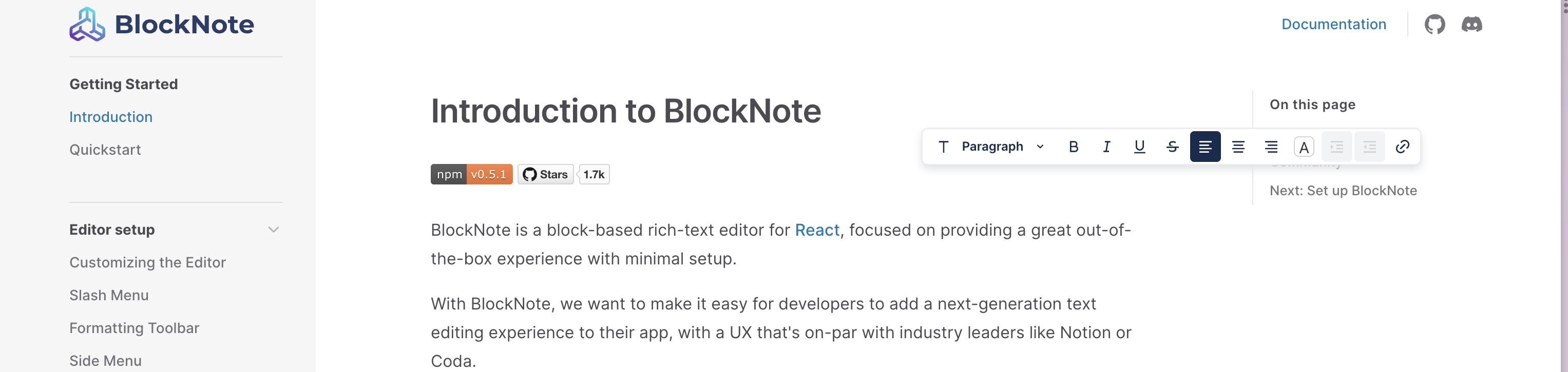 Formatting toolbar not closing when leaving current page · Issue #161 · TypeCellOS/BlockNote ...