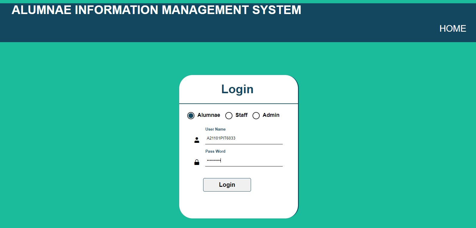 GitHub - DivyashreeGovindan25/Alumnae_Information_Manager_System ...