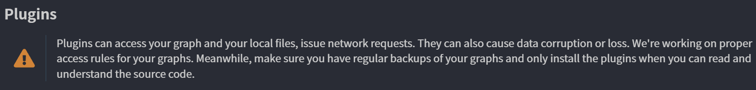 Plugin Access Controls · Logseq Logseq · Discussion 8447 · Github 