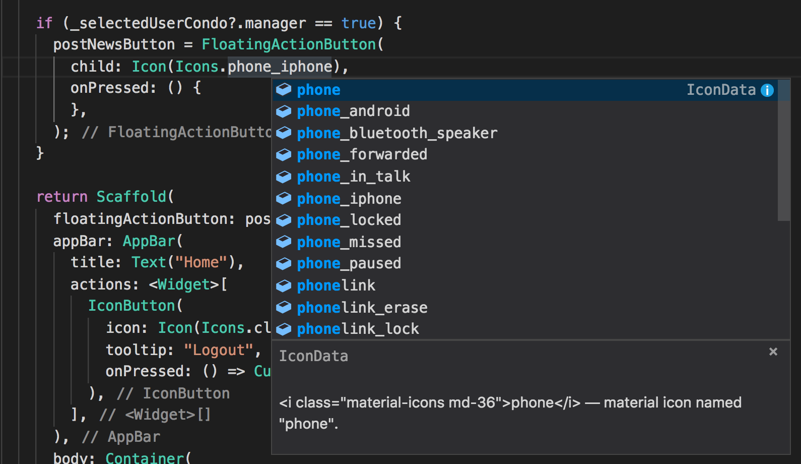 Icons not being previewed · Issue #1204 · Dart-Code/Dart-Code · GitHub